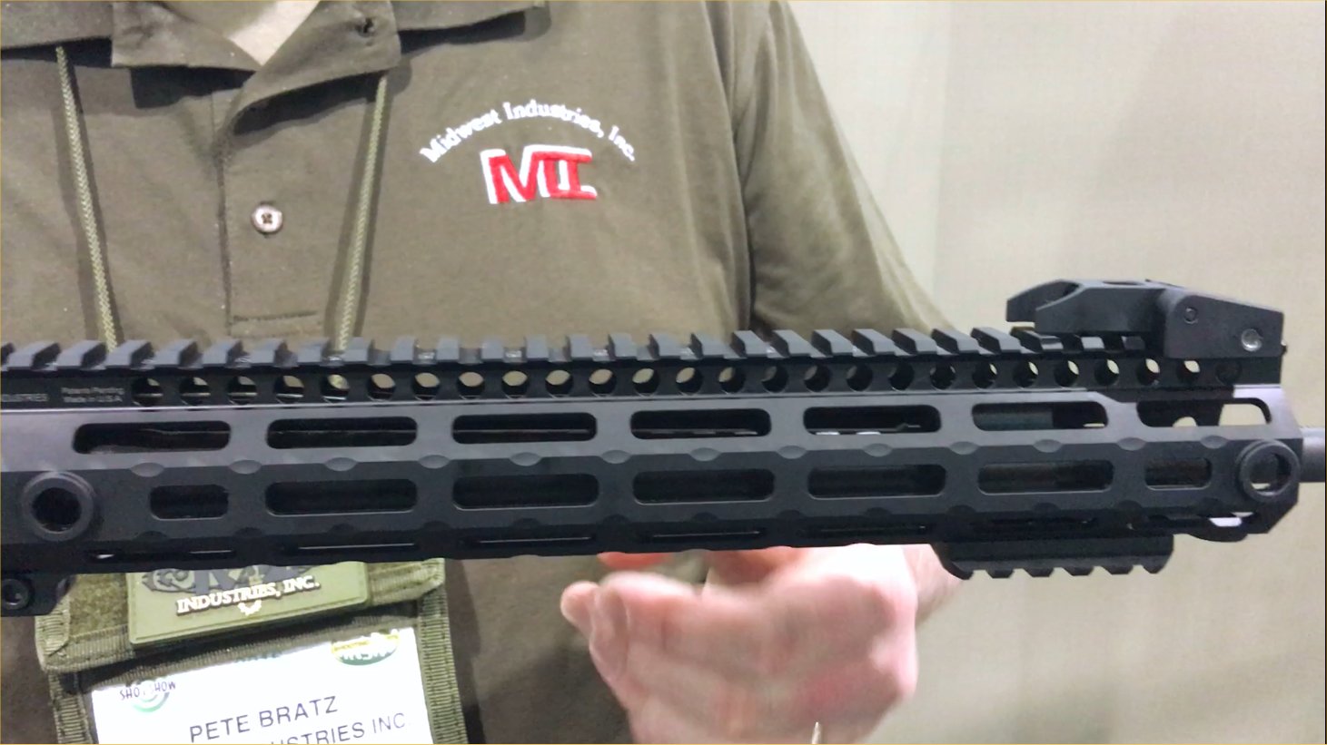 Midwest Industries MI G3 M-Series Free-Float Tactical AR-15 Handguard ...