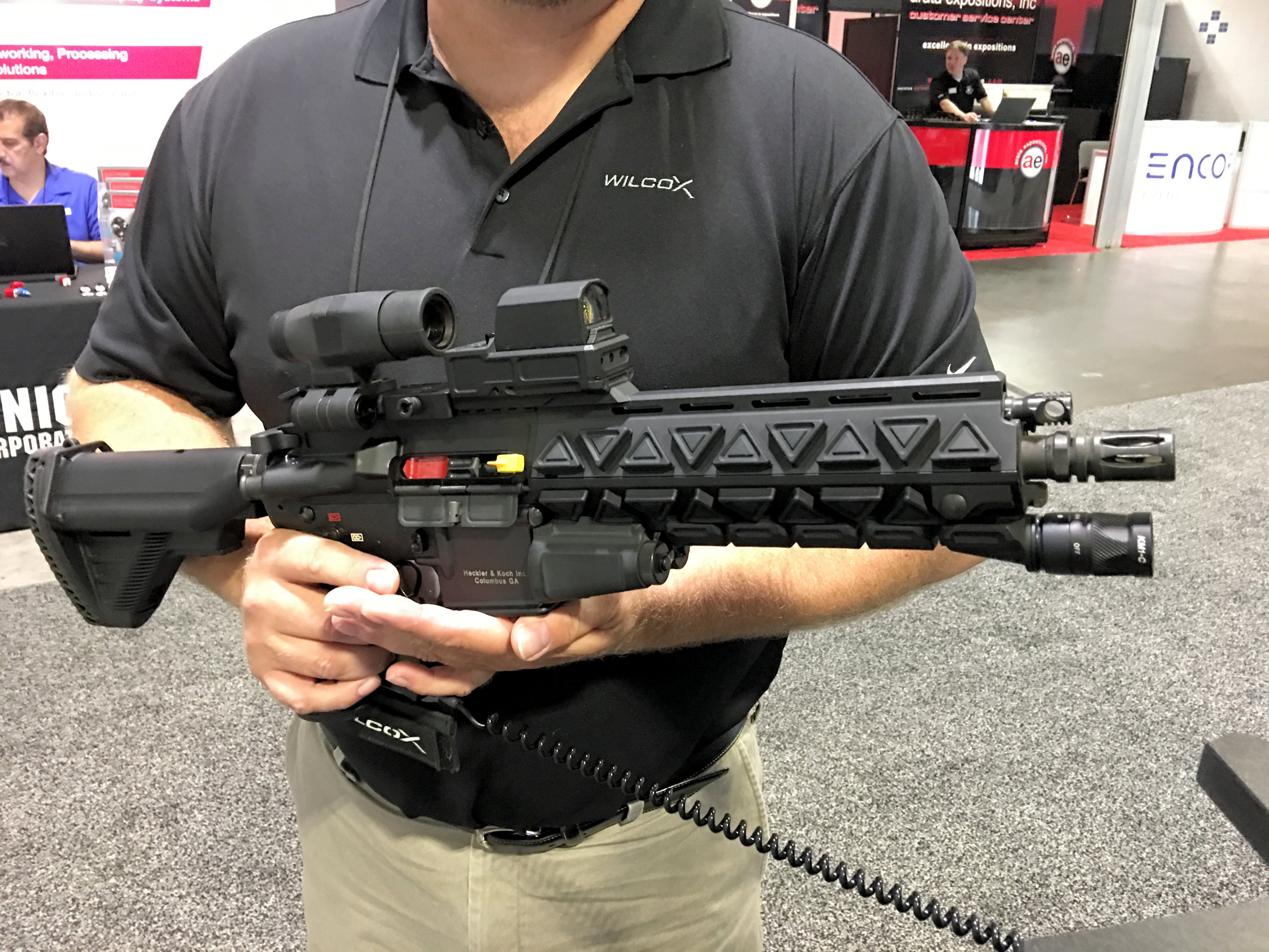 Wilcox Industries Fusion AMP Rail Powered M4/M4A1/AR-15 Carbine/SBR ...