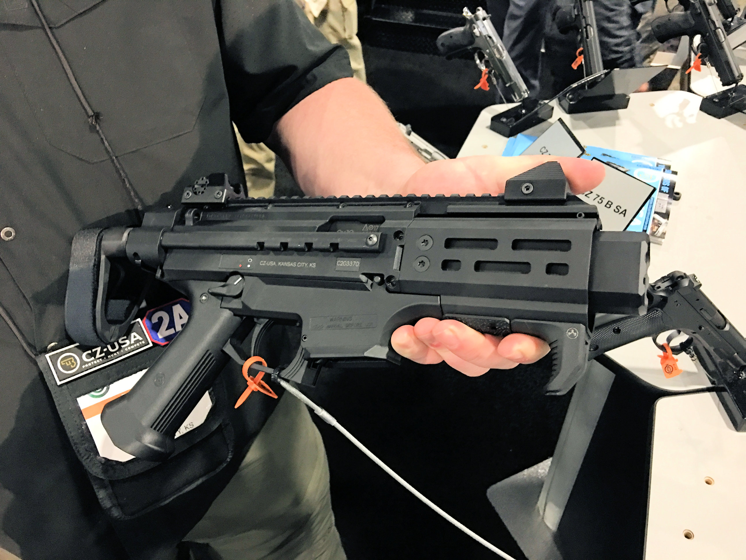 CZ Scorpion EVO 3 S2 Pistol Micro with Arm Brace: One Very Cool Little ...