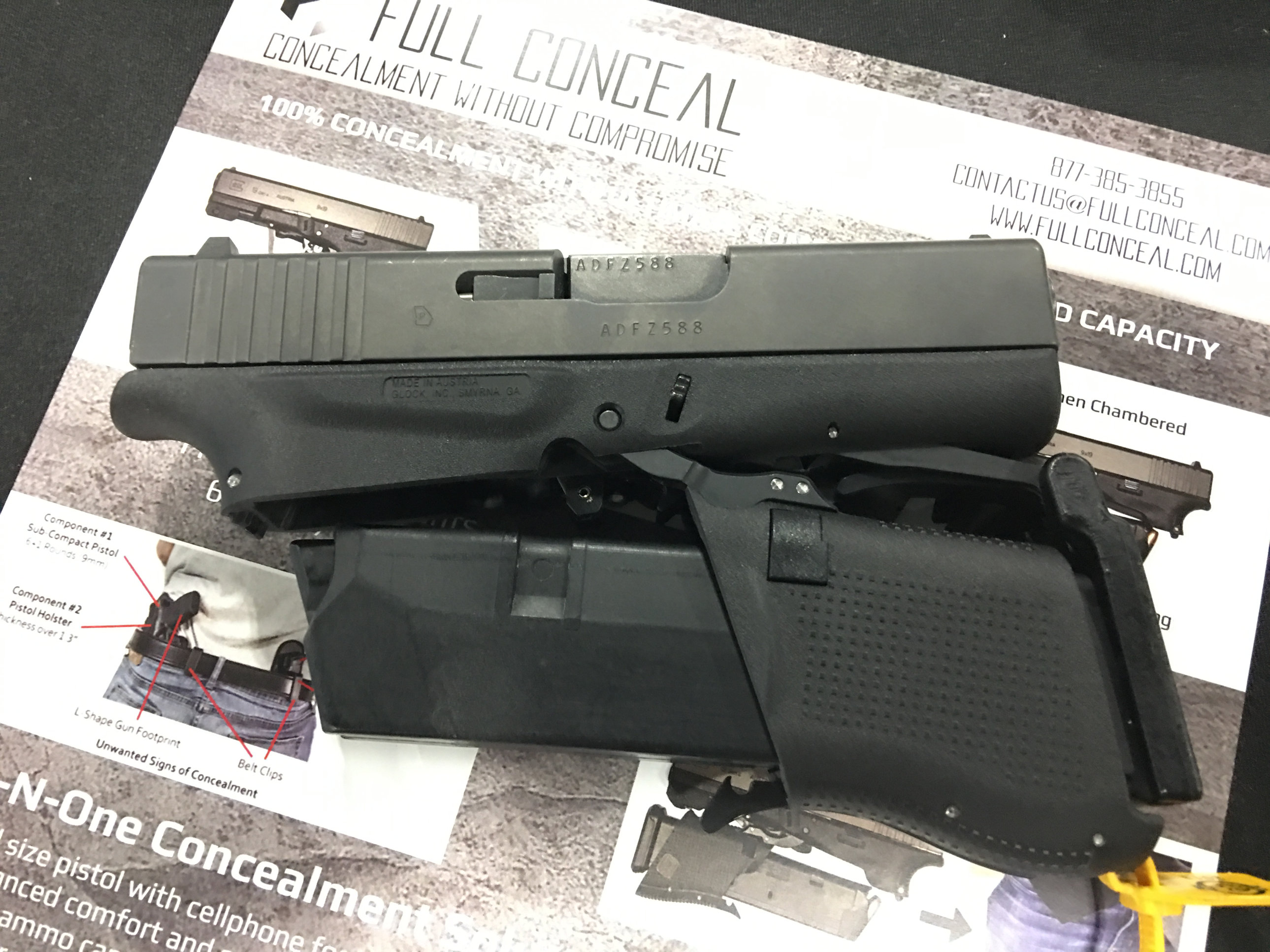Full Conceal FC M3D (G19) and FC M3S (G43): Fantastic Folding Glock 19 ...